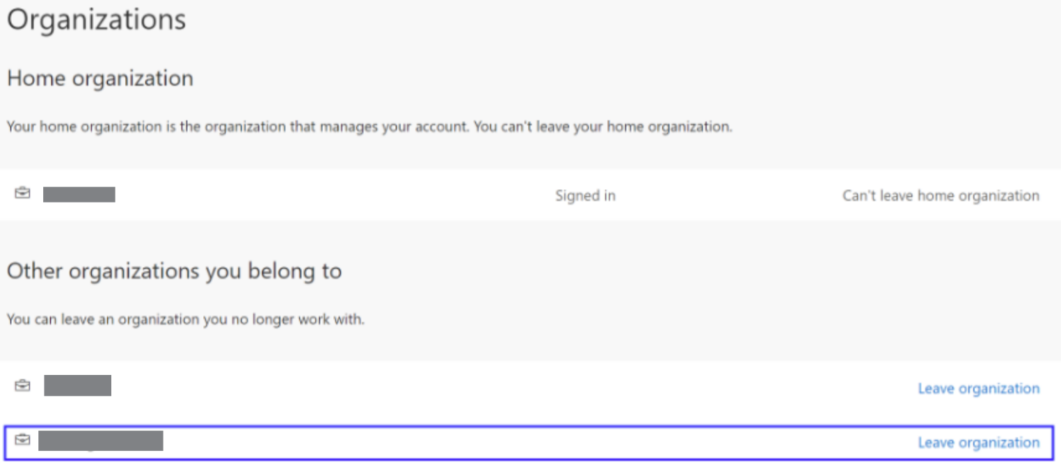 Microsoft account and its organization - Microsoft Q&A