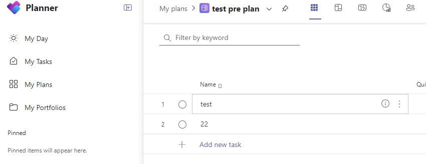 New Version of Microsoft Planner not showing checklist items under 'My ...