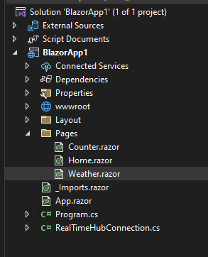 Make separate file and inject as Service in blazor wasm - Microsoft Q&A