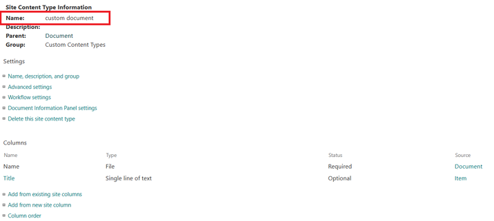 The Option To Create Word Document Excel Etc Has Disappeared After I Added A Custom Content