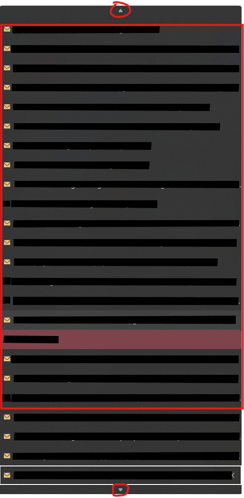 How can I restore the missing scroll bar from the Outlook open email list? - Microsoft Q&A