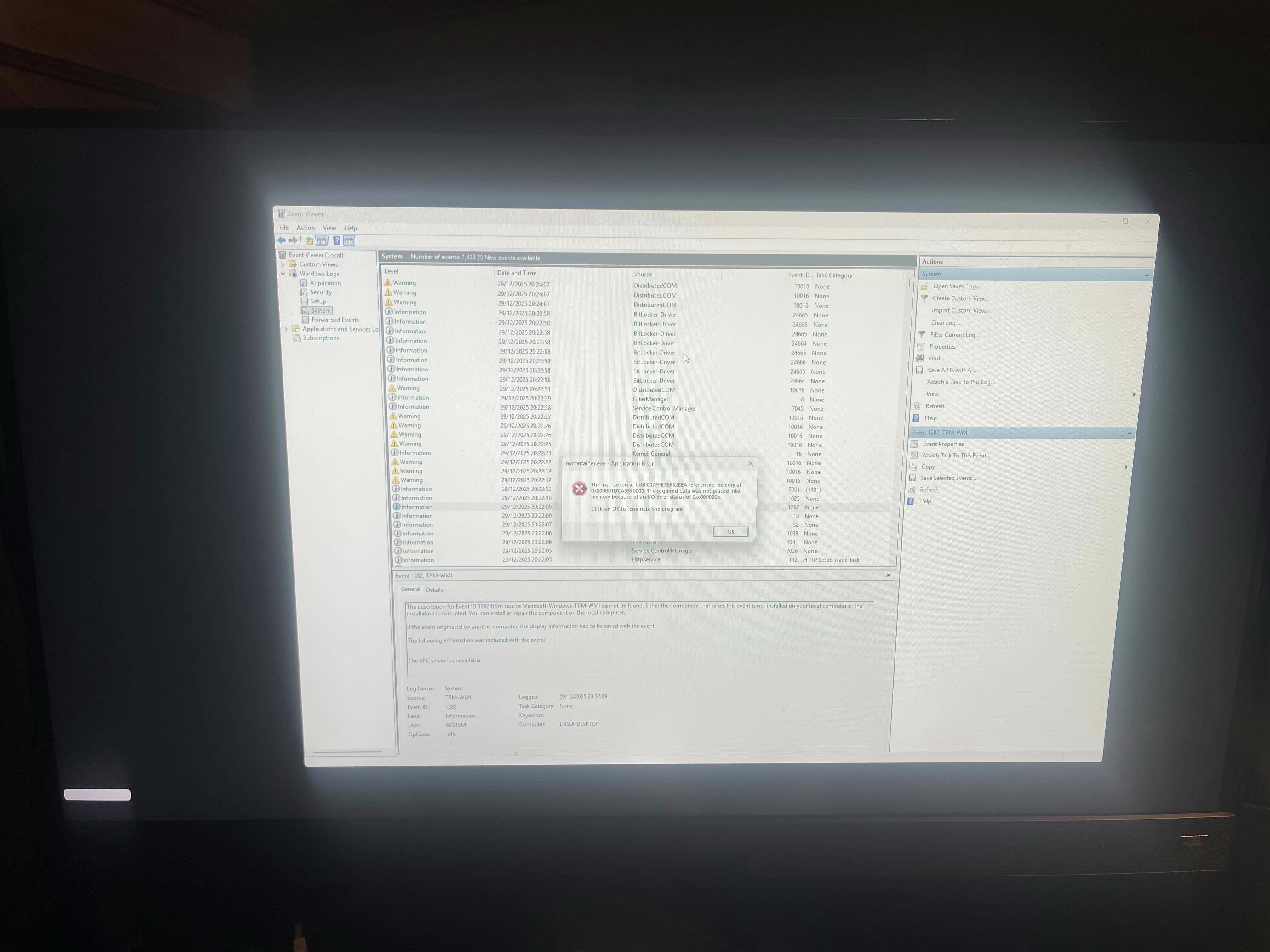 PC Crashing/Black Screening after running game for a short period ...