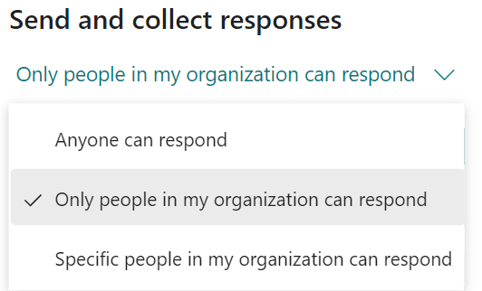 Allow only certain users to fill out a form - Microsoft Q&A