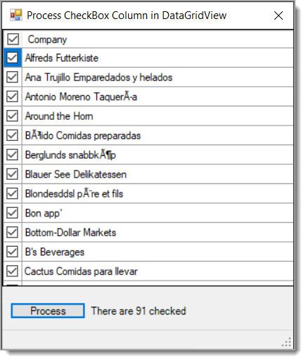 How to Add Select All Checkbox in DataGrid view in WinForms ... How to Add Select All Checkbox in DataGrid view in WinForms ...