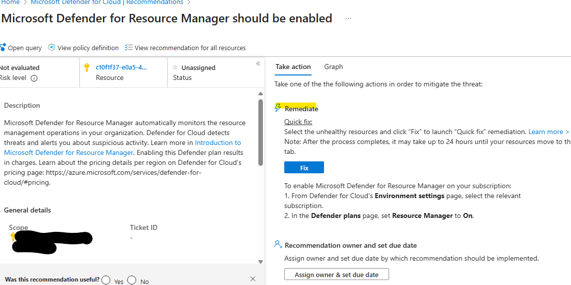 how to get Azure Advisor security list of recommendations when it shows ...