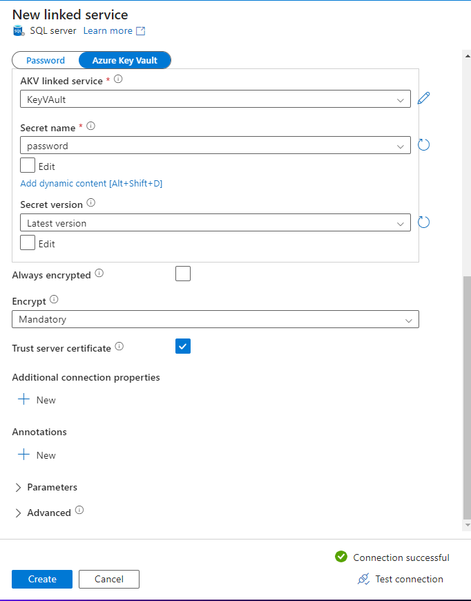 Ho to fix table list not showing up after creating Linked service - Microsoft Q&A