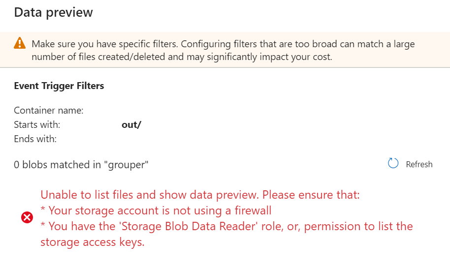 Managing a storage event trigger in Data Factory - Microsoft Q&A