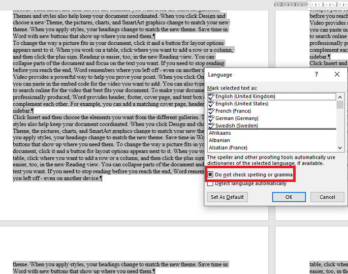 Spell check keeps turning itself off - Microsoft Q&A