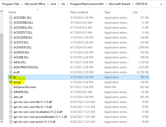 Outlook - How to disable "Artificial Intelligence (AI) Host" - Microsoft Q&A