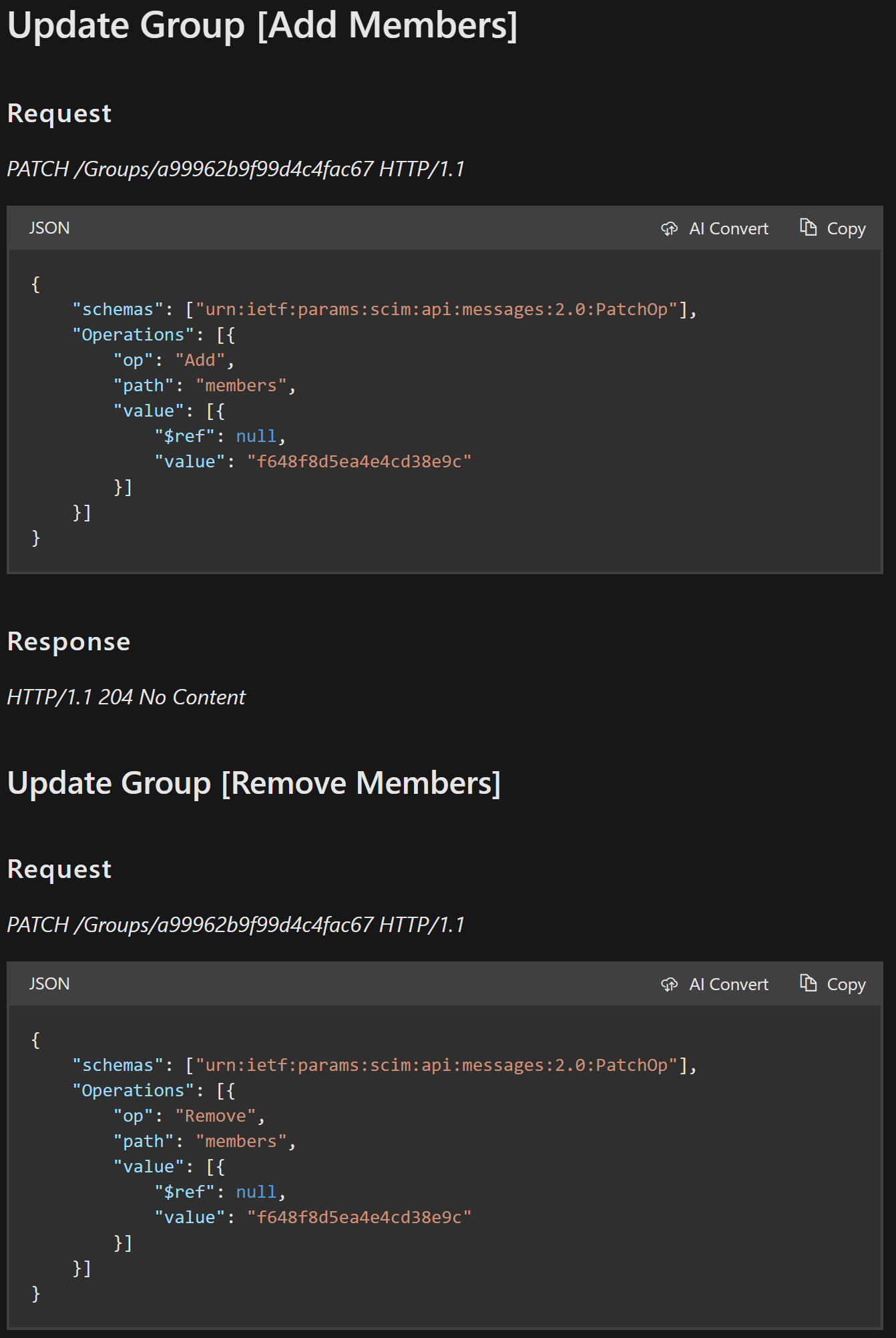 Azure/EntraID non-compliance with SCIM specification - Microsoft Q&A