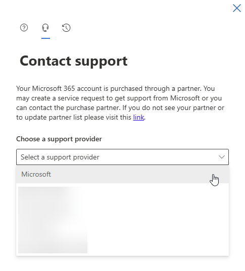 Unable to log a support request via Office 365 Admin Centre or Azure ...