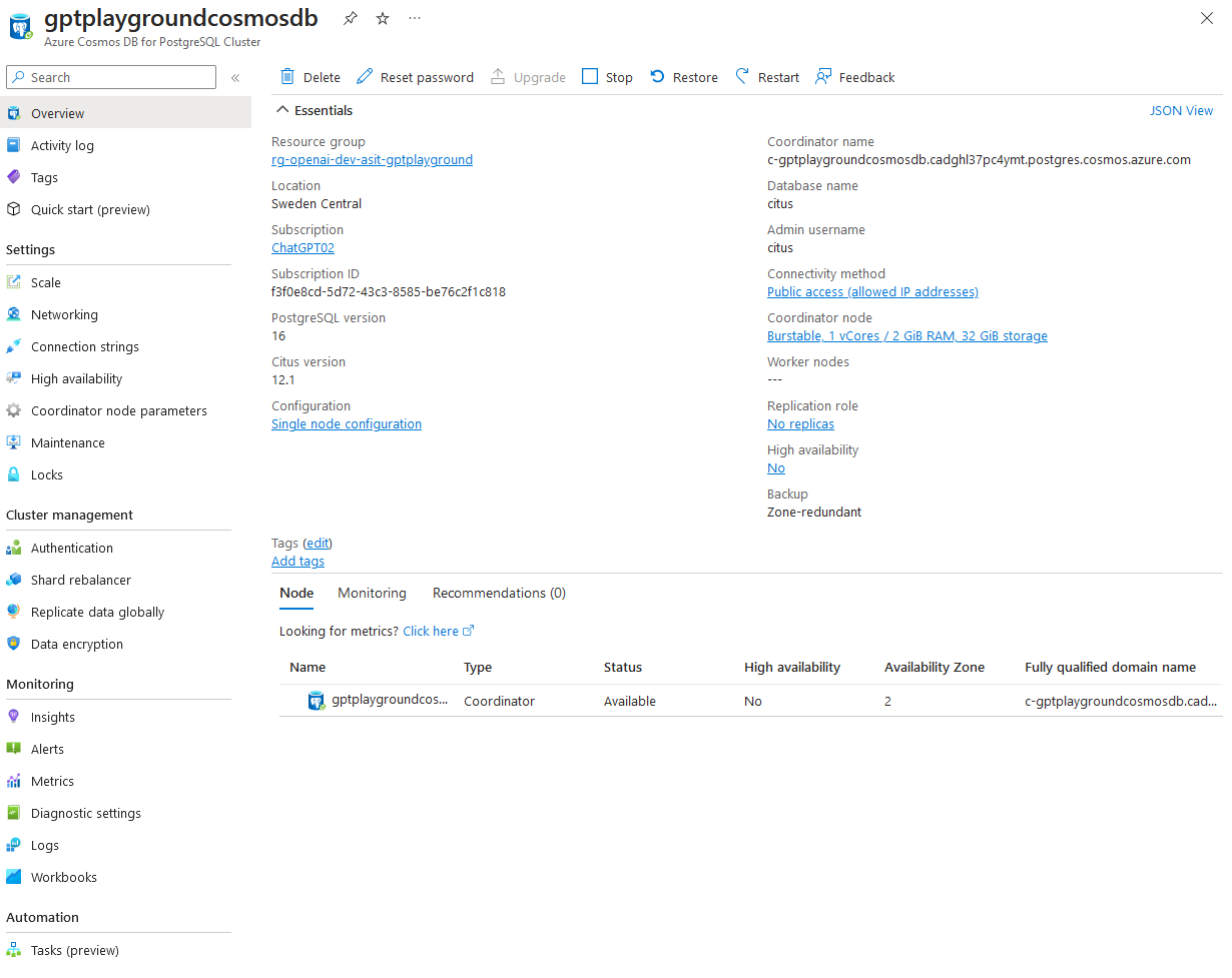 Connect Vector Db Based On Postgresql With Cognitive Search Data Source 1406