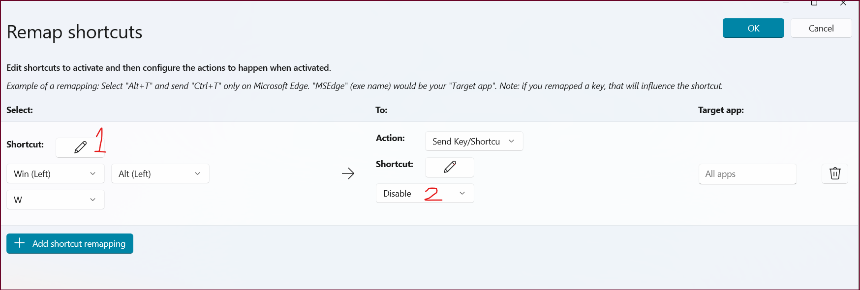 How to reassign the deprecated shortcut WIN + ALT + W for broadcasting in Windows 11 - Microsoft Q&A