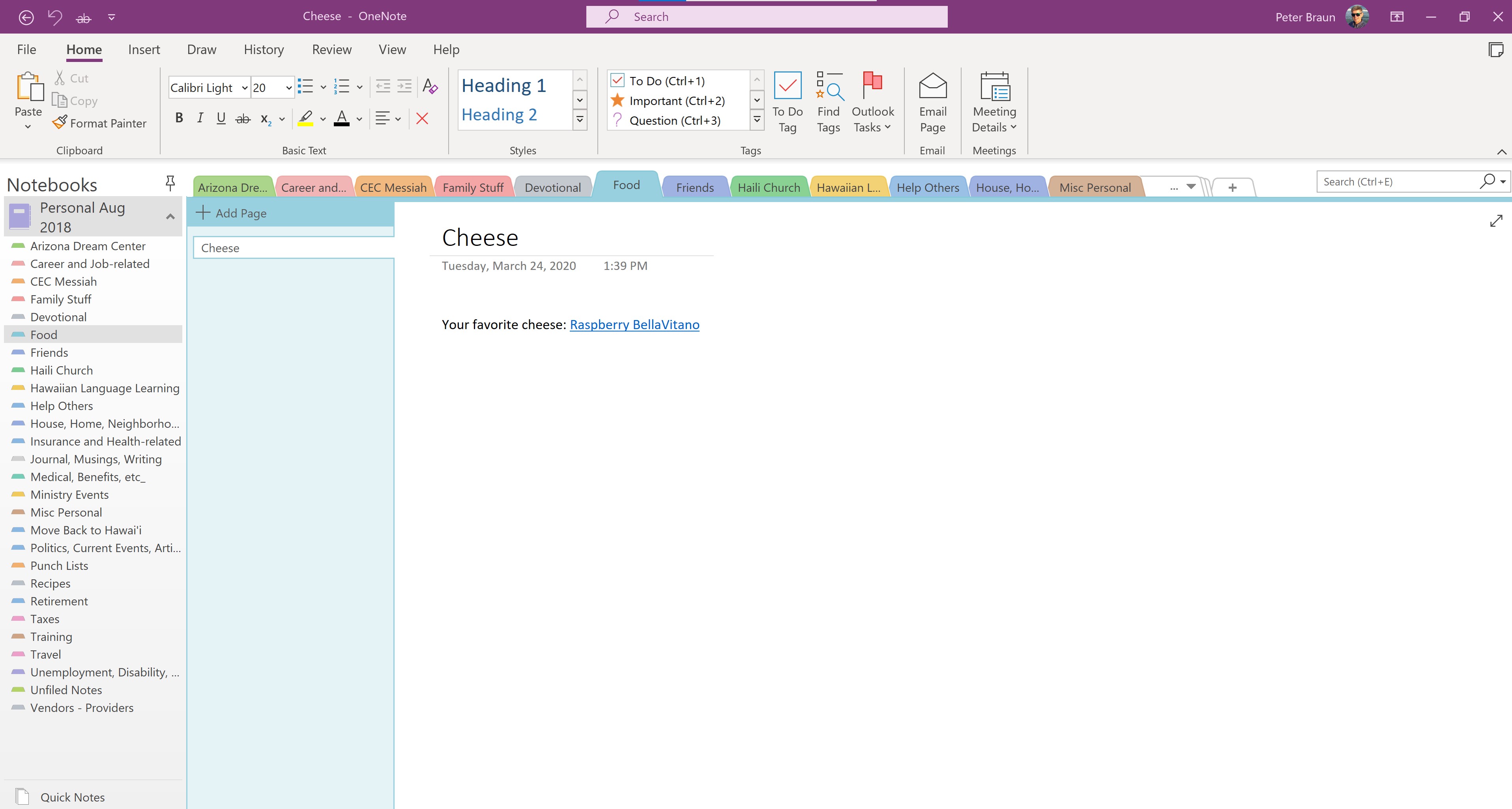 How do I make it so that a pinned notebook appears on the left, not the ...