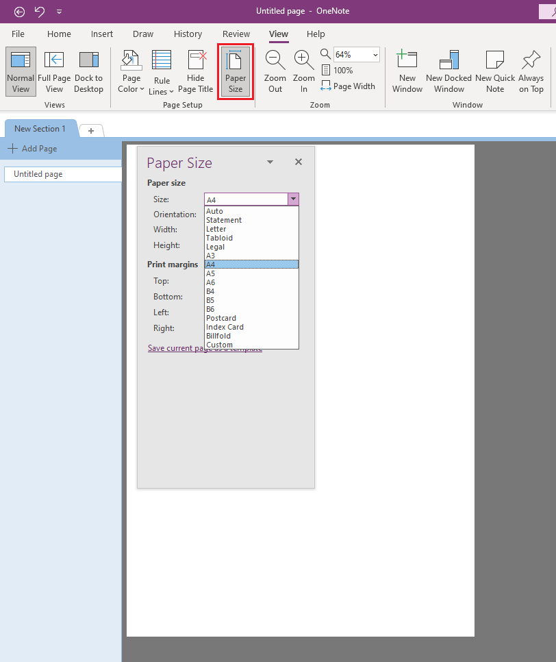 Can we split a page in OneNote - Microsoft Q&A
