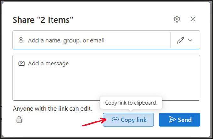 OneDrive Bug: Shared Link for Multiple Files Not Working - Microsoft Q&A