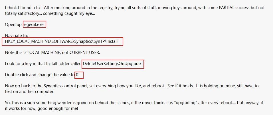 HID-compliant touchpad is missing from my device manager on my Windows ...