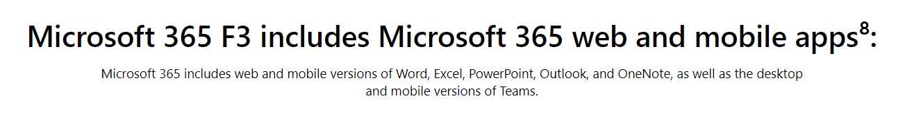 Can I use the client Outlook with an F3 License - Microsoft Q&A