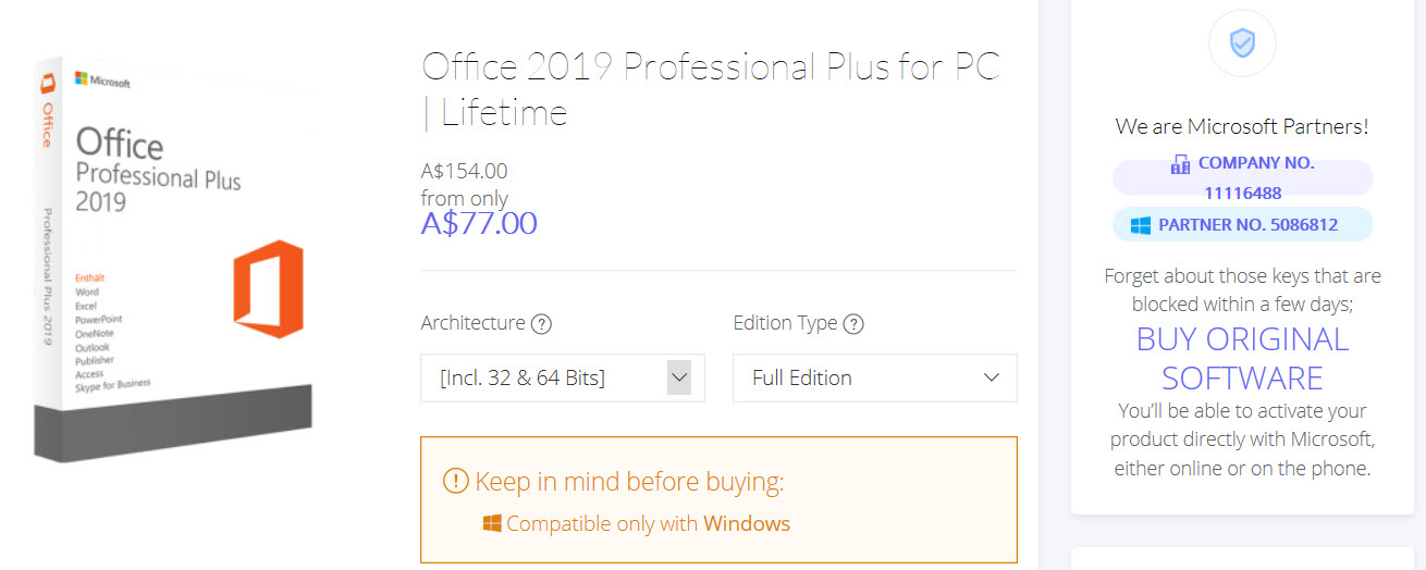 Buying just WORD - Microsoft Q&A