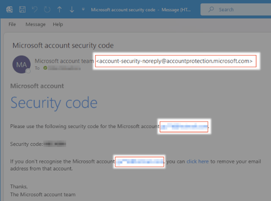 I have received an email from ******@notificationmail.microsoft.com, is ...