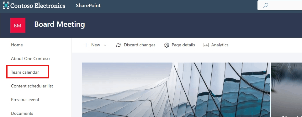 SharePoint for Board Materials & Meetings - Microsoft Q&A
