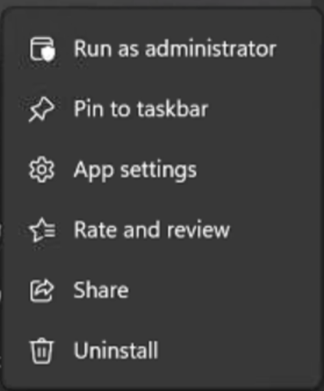 After windows 11 update pin to start option is not showing on pin to ...