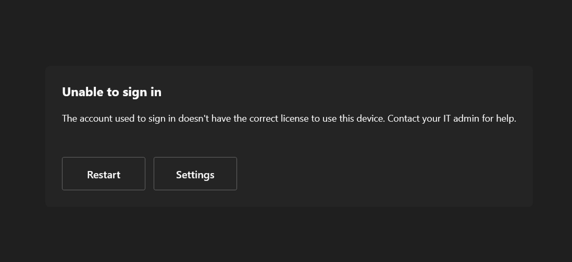 Microsoft Teams Room version 5.2.115.0 Sign In Issue. - Microsoft Q&A