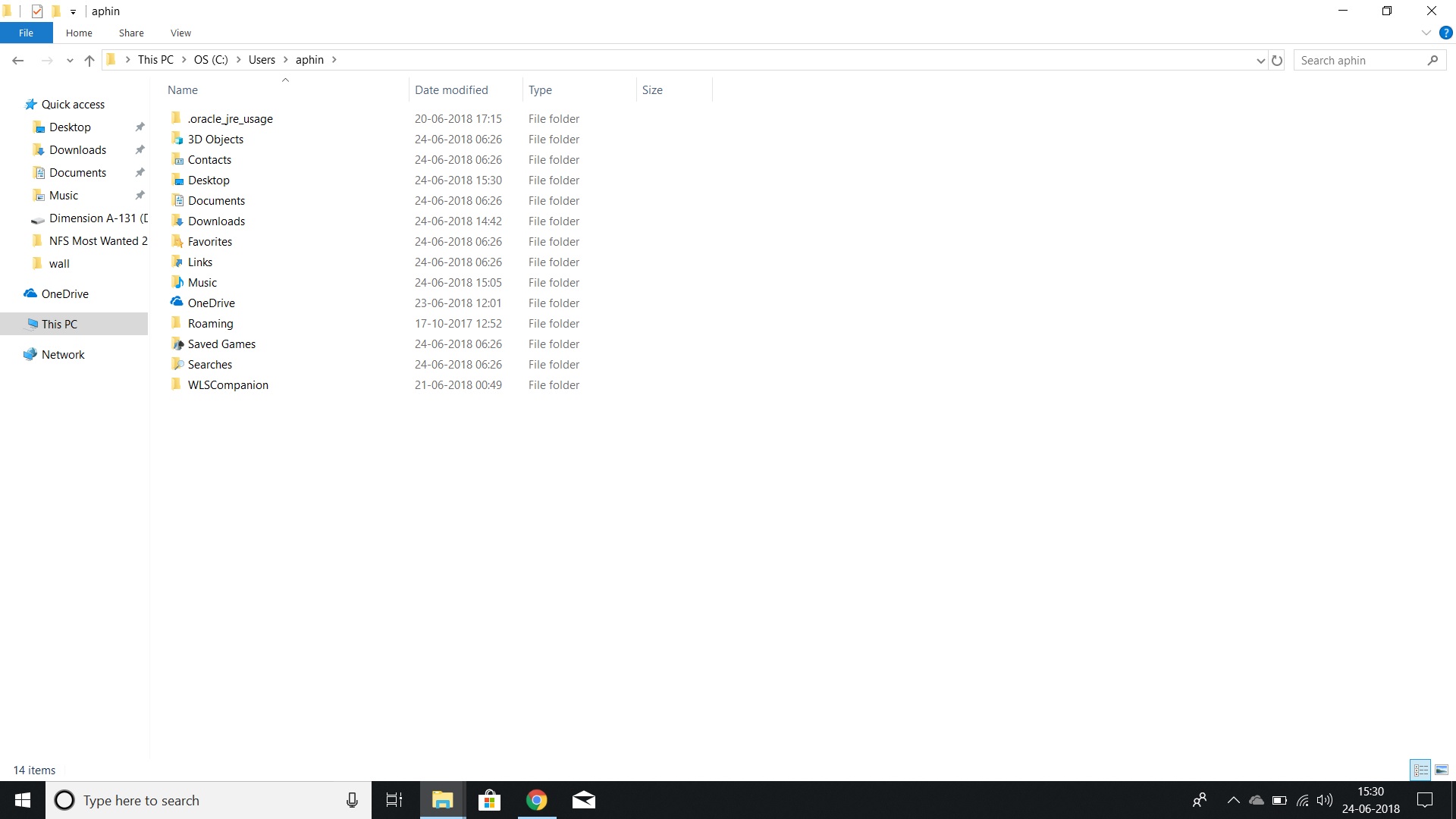 Merged Music, Pictures and Videos Folder. and they have same path ...