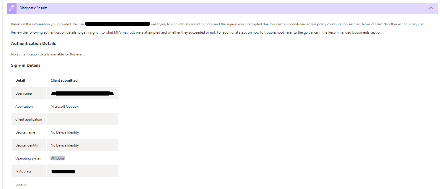 Interrupted sign into MS Outlook - what is the root cause? - Microsoft Q&A