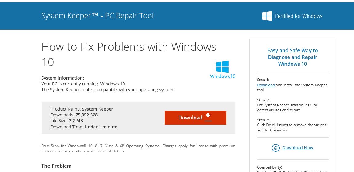 Is System Keeper legit? - Microsoft Q&A
