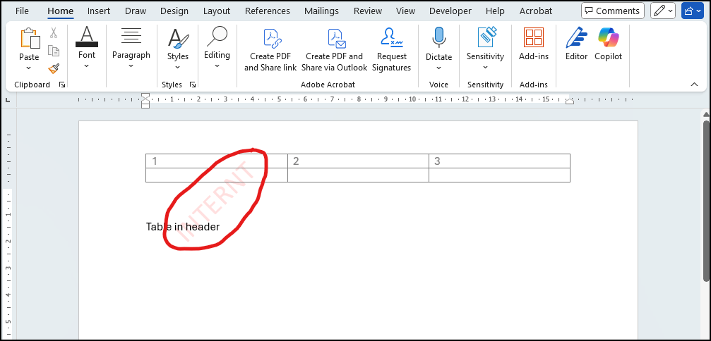 Purview sensitivity label watermark act different depending on document ...