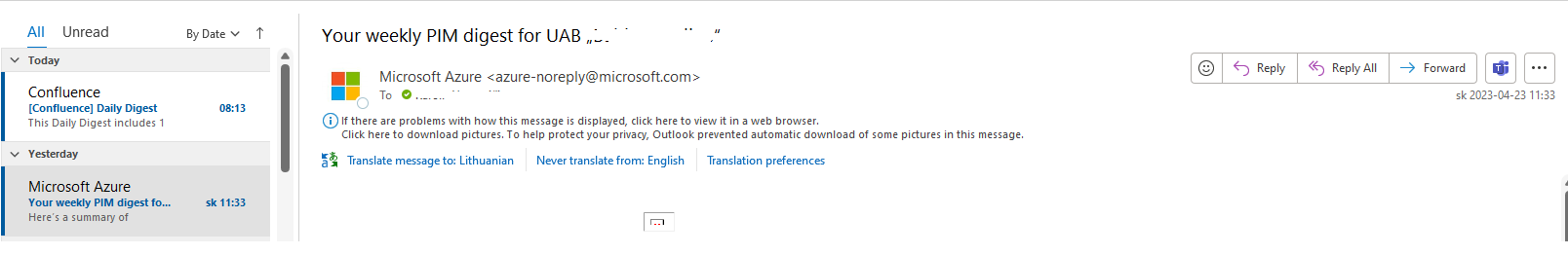 Different layouts in Outlook with M365 Groups - Microsoft Q&A