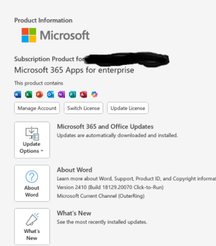 I cannot sign in to my desktop apps (microsoft office 365) - Microsoft Q&A