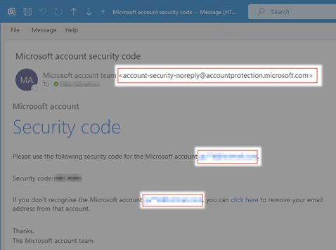 Is this a phishing scam? - Microsoft Q&A