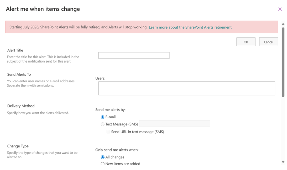 Why am I receiving emails from SharePoint about changes that were not made? - Microsoft Q&A