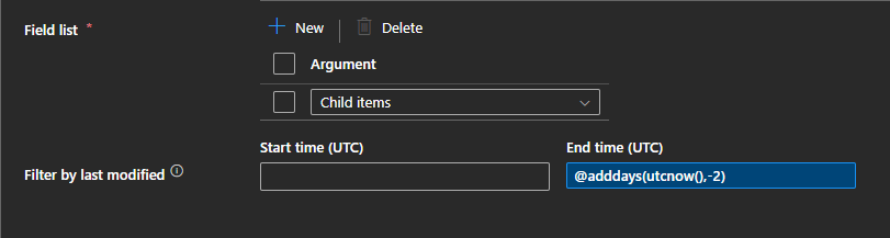 How do I delete old folders from multiple subfolders in ADLS through ADF pipeline using delete ...