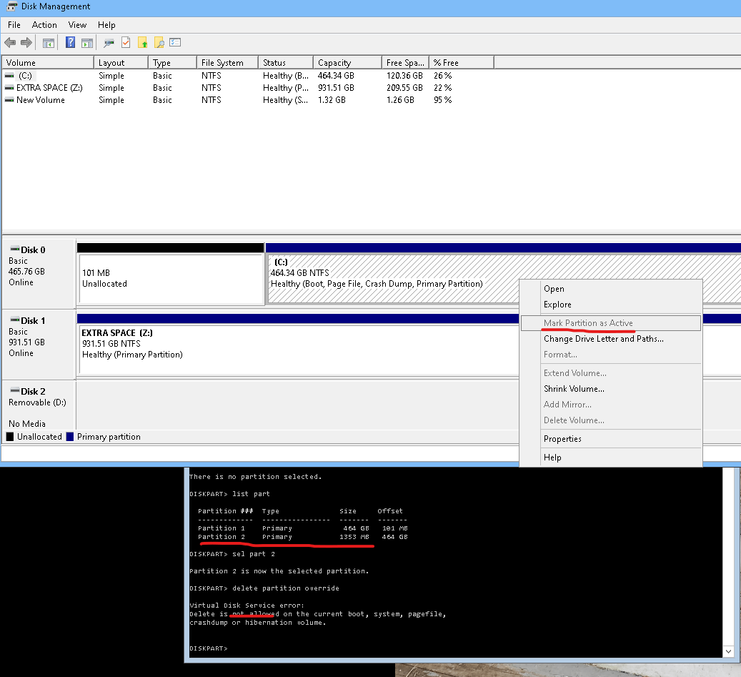 Cannot Create Efi System Partition Error 0x000036b7 When Running Mbr2gptexe Microsoft Qanda