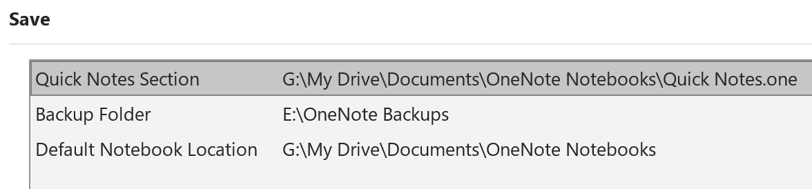 Help Me Reset Save Locations in OneNote 365 - Microsoft Q&A