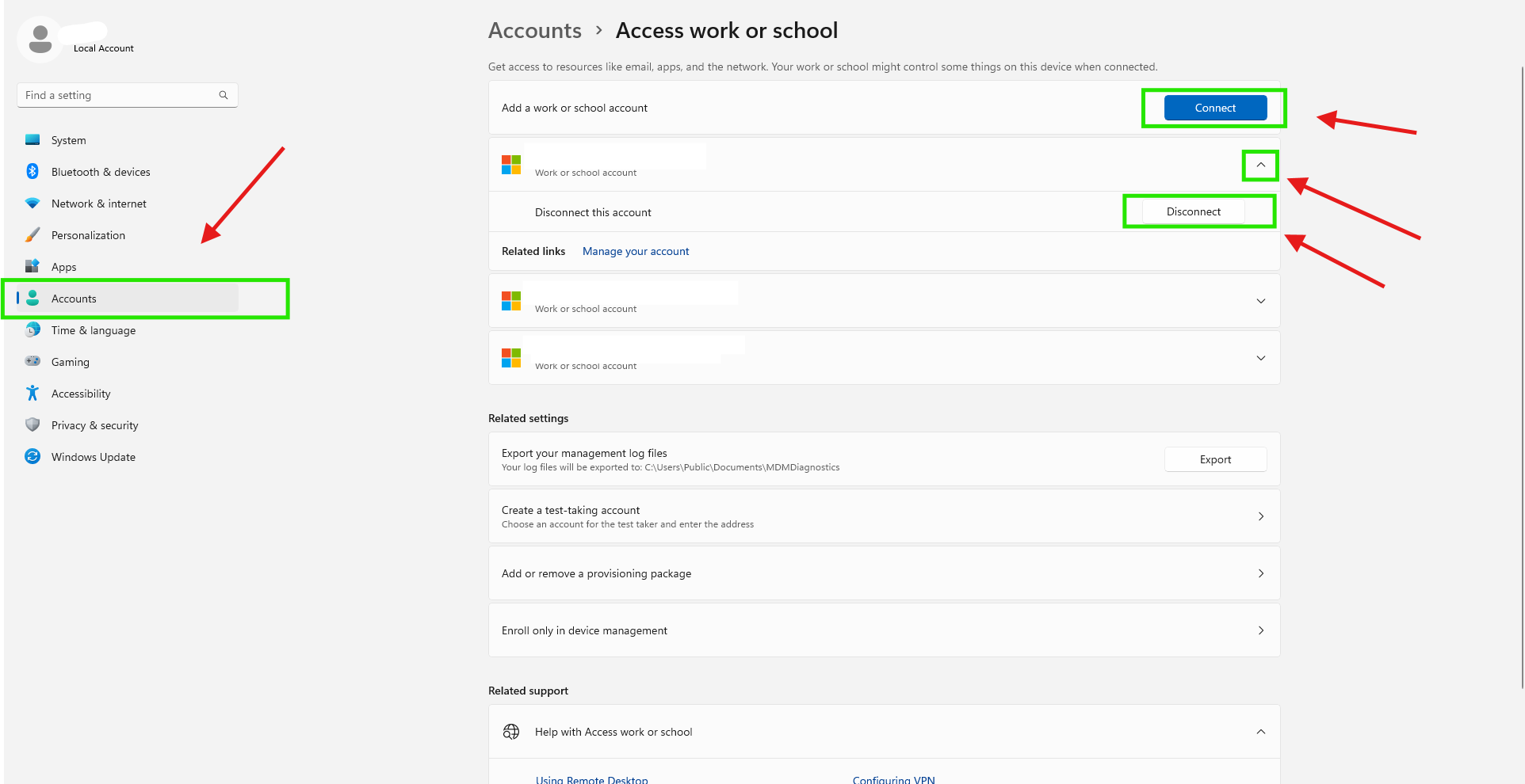 Getting rid of a microsoft school account that doesn't work - Microsoft Q&A
