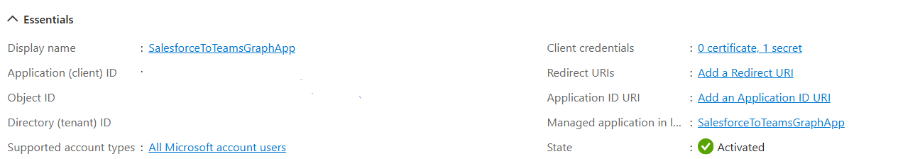 Microsoft graph api sendActivityNotificationToRecipients returning ...