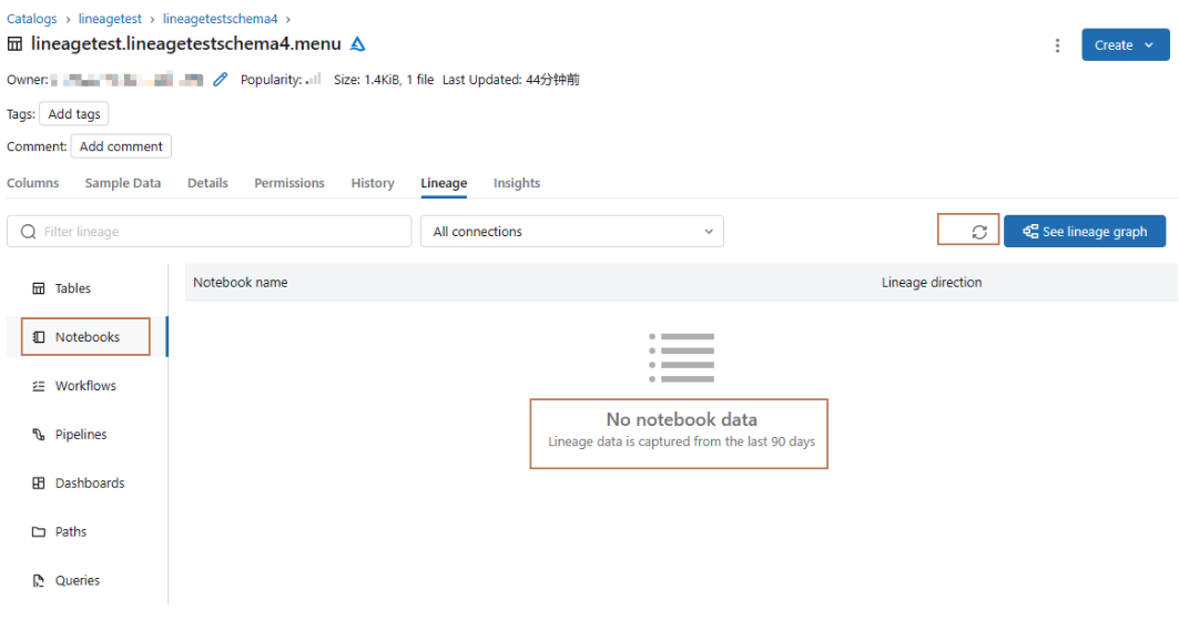 DatabricksUnityCatalog: notebooks lineage not showing up in table/view ...