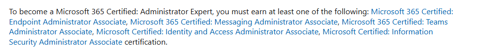 I've passed the MS-102 M365 Certification but i don't see it in ...