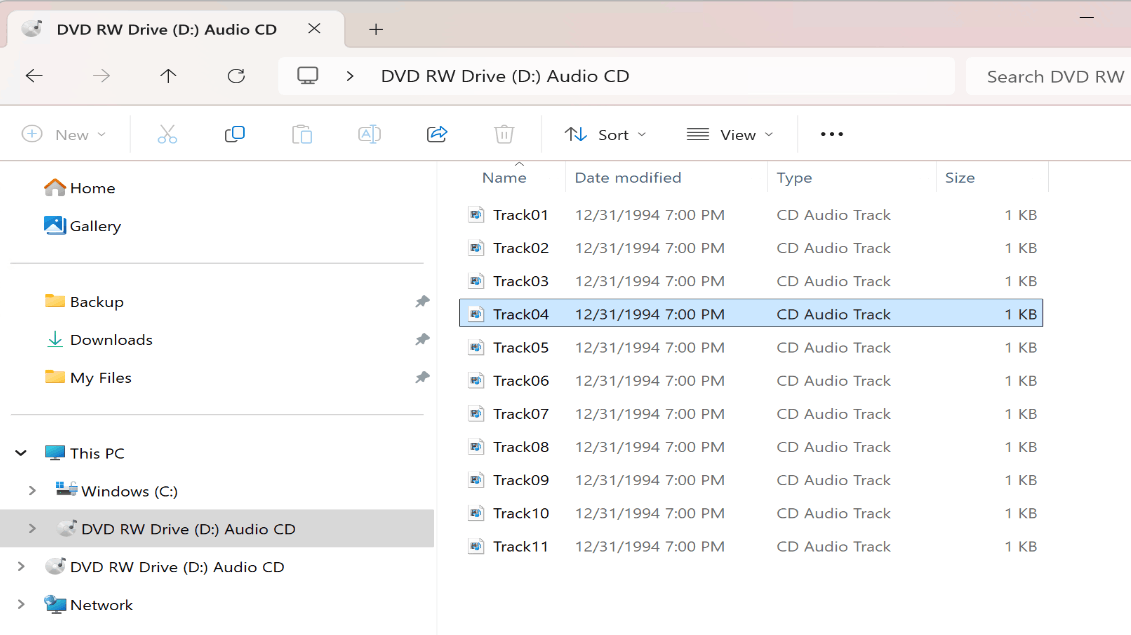 Cannot play or rip audio CD in DVD RW drive using Windows Media Player ...