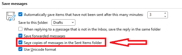 Sent emails do not appear in Sent Items folder - Microsoft Q&A
