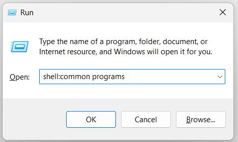 How Do I insert a Desktop shortcut in the ALL section of the START MENU ...