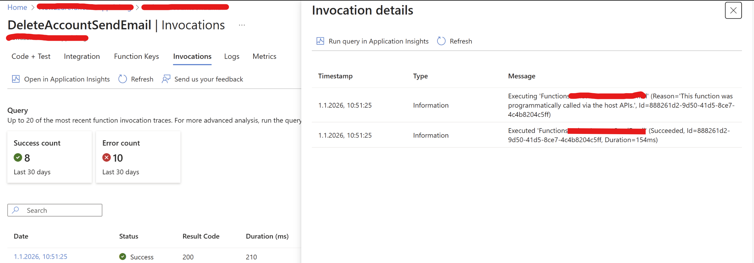 ILogger log.LogInformation() output is not visible in Azure portal. How ...