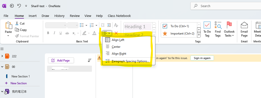 Do we have Align objects option in oneNote - Microsoft Q&A