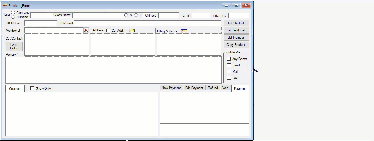 Why The Width Of The User Control Not Resize Microsoft Qanda
