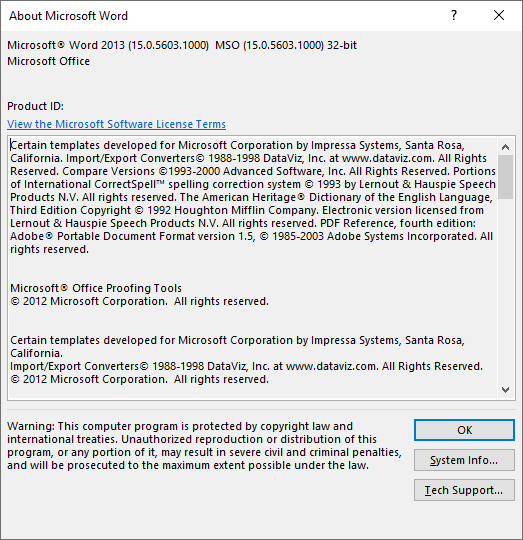 Office 2013 "Trial" expired? - Microsoft Q&A