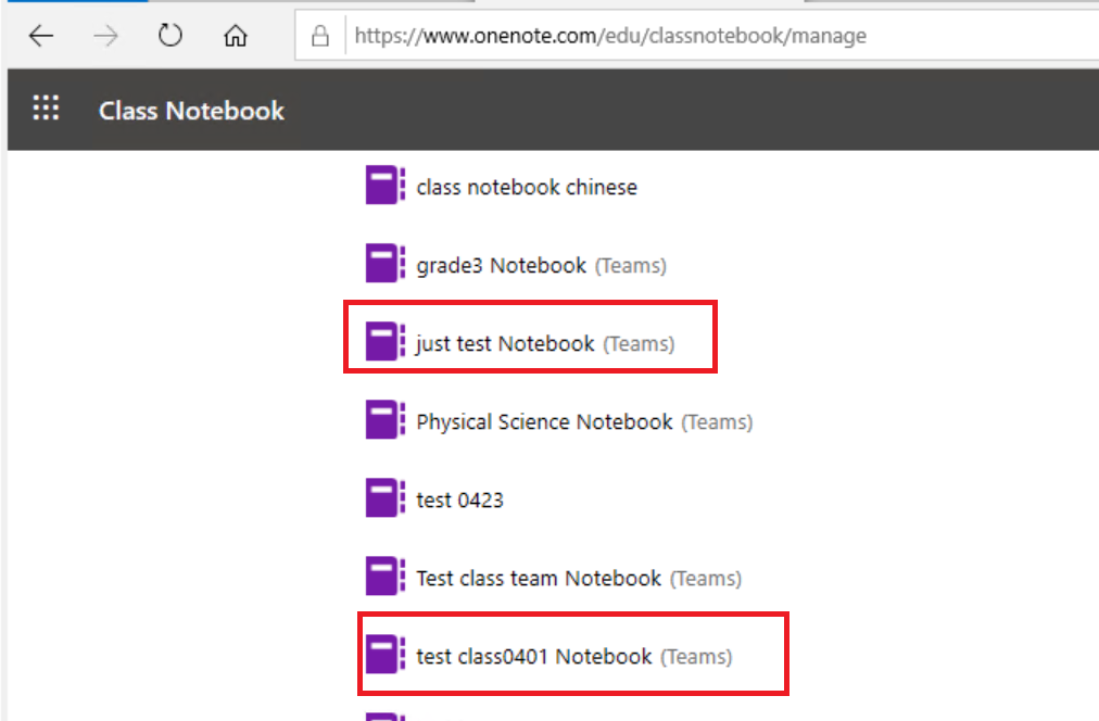 Can't copy Teams Class Notebook page/section between Class Notebooks ...